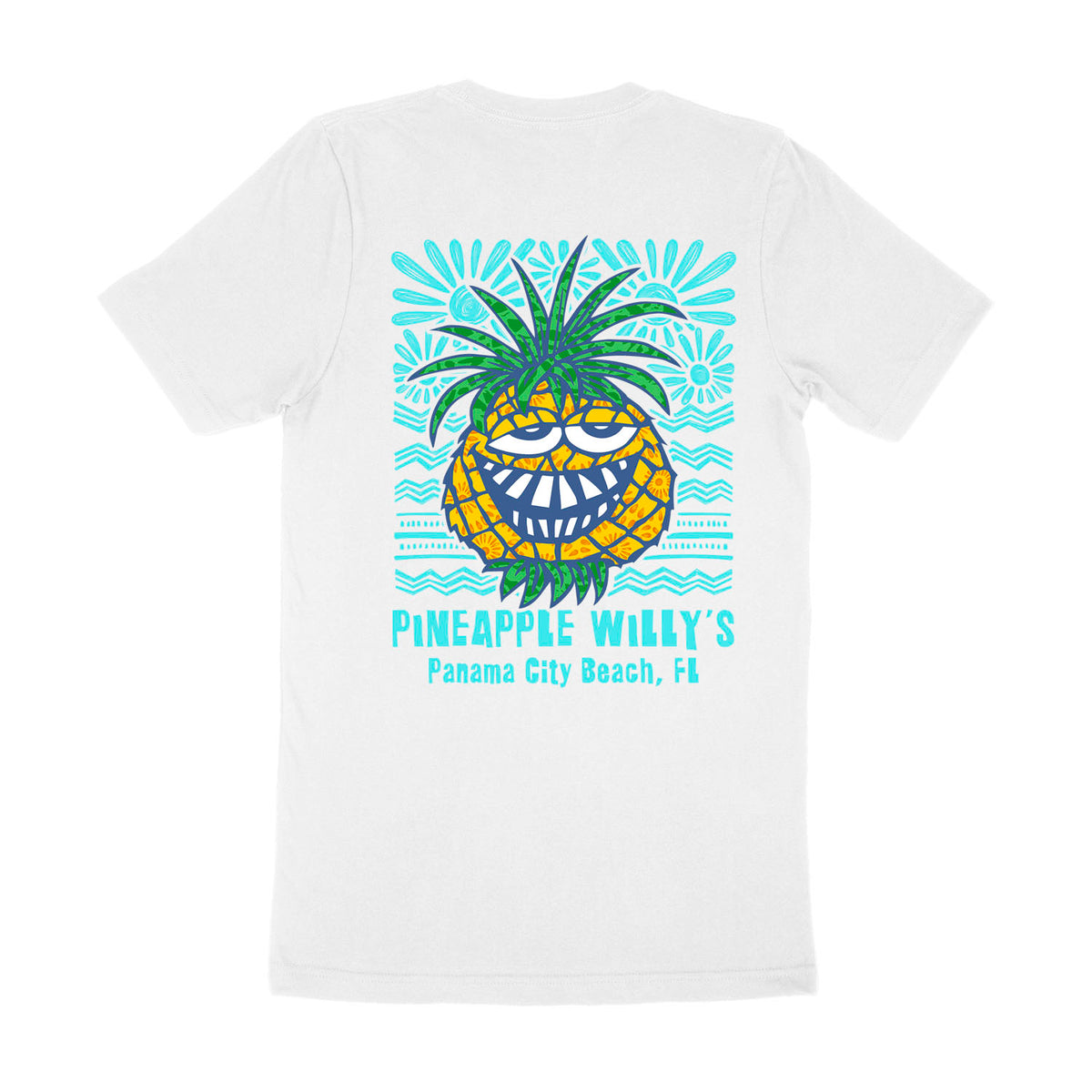White Pattern Face – Pineapple Willy's Gift Shop